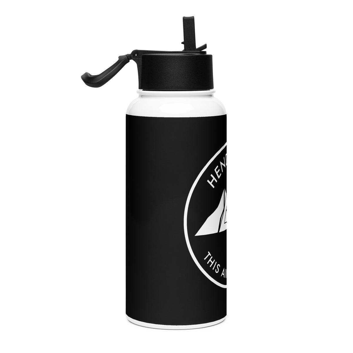 Hendo BJJ Stainless steel water bottle with a straw lid – Epic Roll BJJ